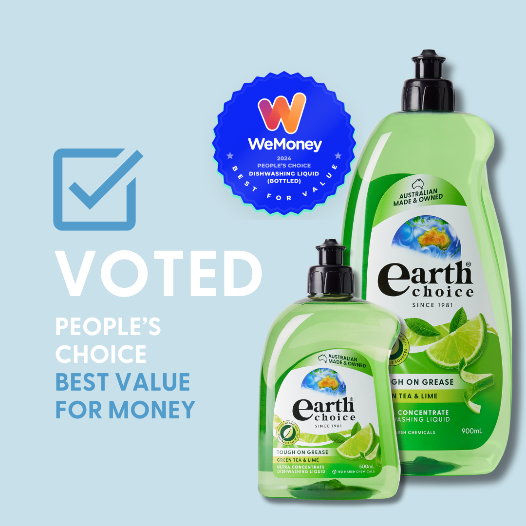 Green Tea & Lime Concentrate Dishwashing Liquid 900ml – Earth Choice