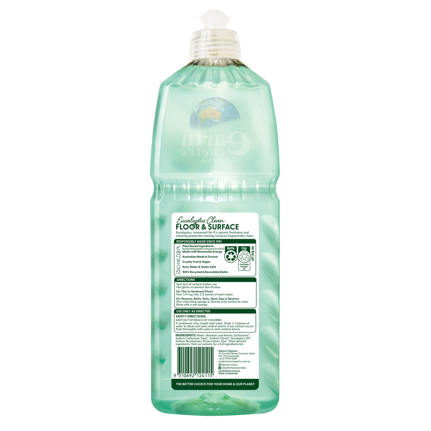 Floor & Surface Cleaner 1L – Earth Choice