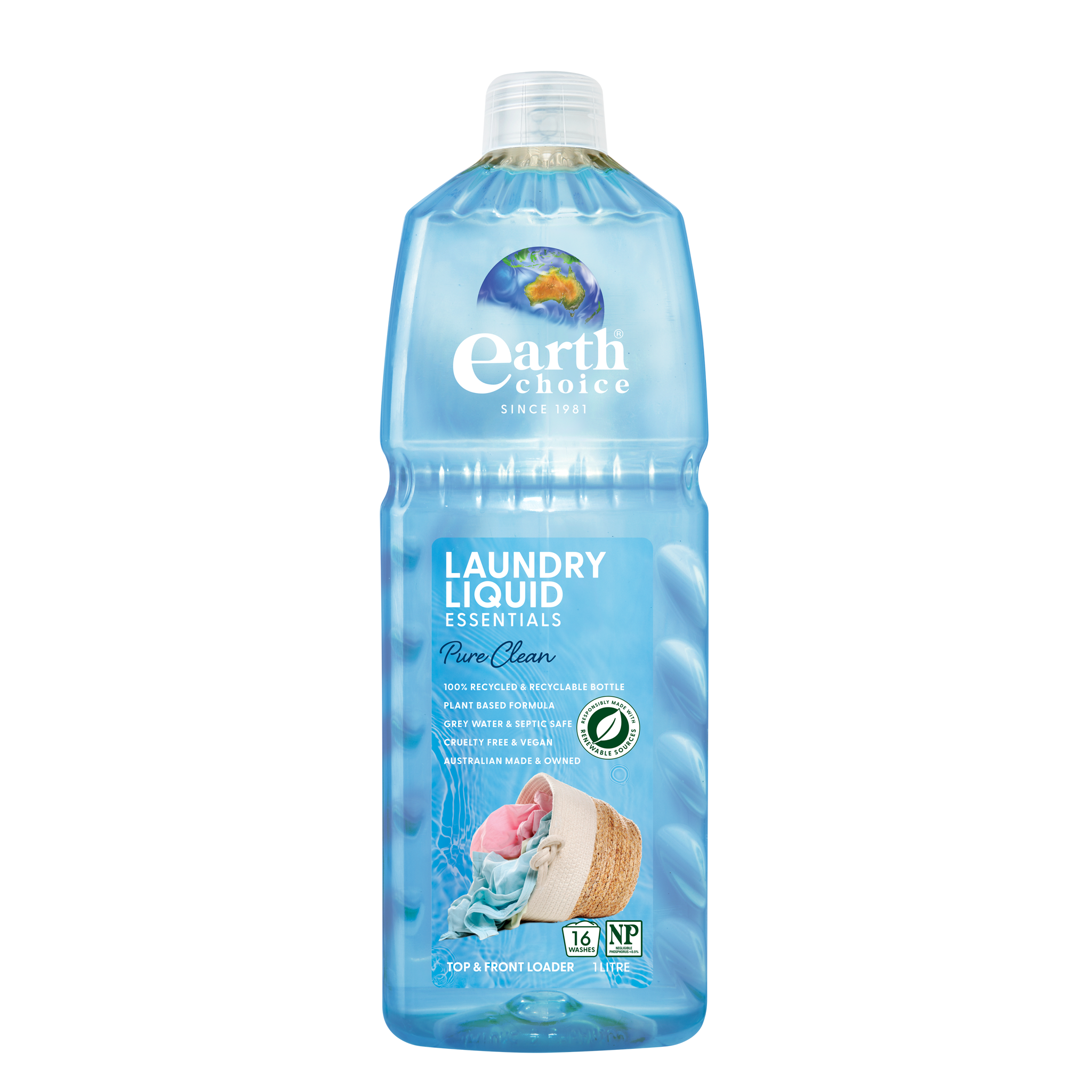 Laundry Liquid 1L – Earth Choice