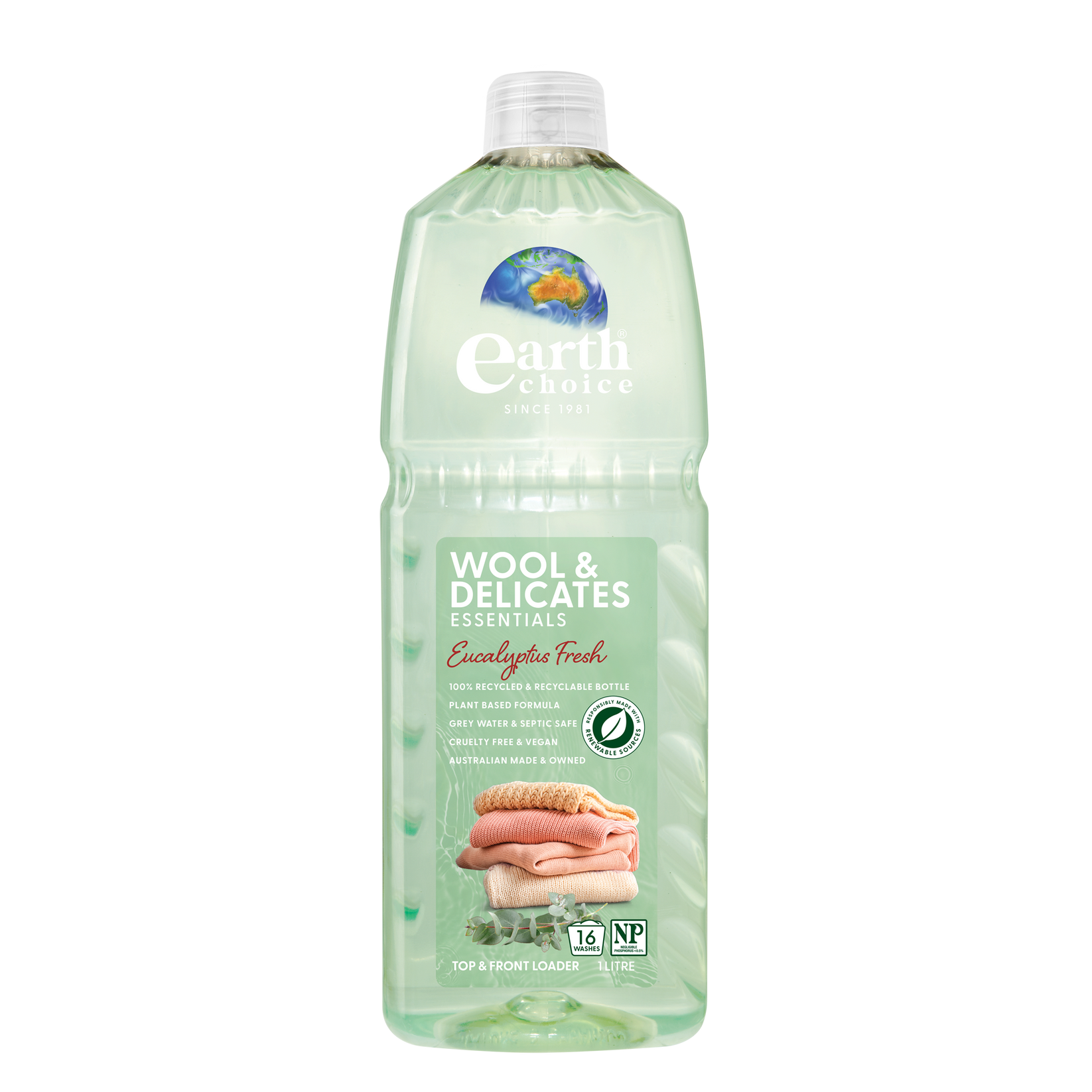 Wool & Delicates Wash 1L – Earth Choice