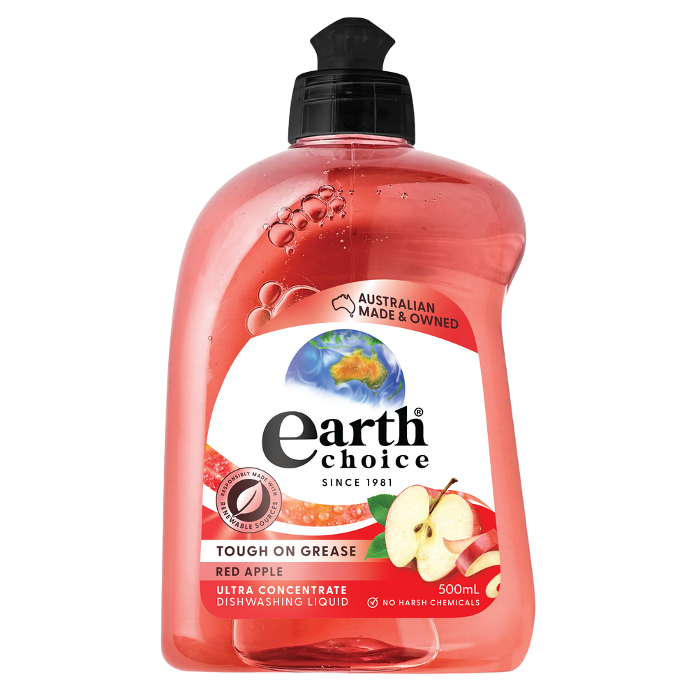 Red Apple Concentrate Dishwashing Liquid 500ml – Earth Choice