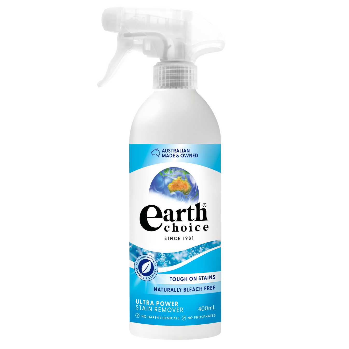 Ultra Power Stain Remover 400ml – Earth Choice