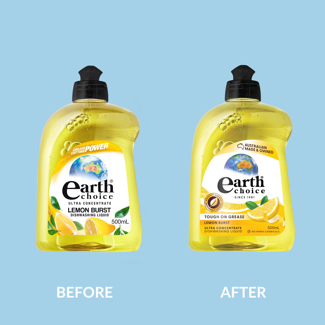 Lemon Burst Concentrate Dishwashing Liquid 500ml – Earth Choice