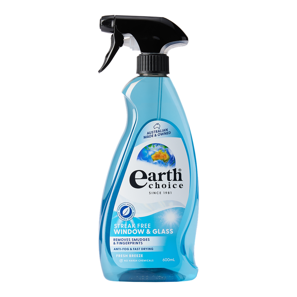 Window & Glass Cleaner 600ml – Earth Choice